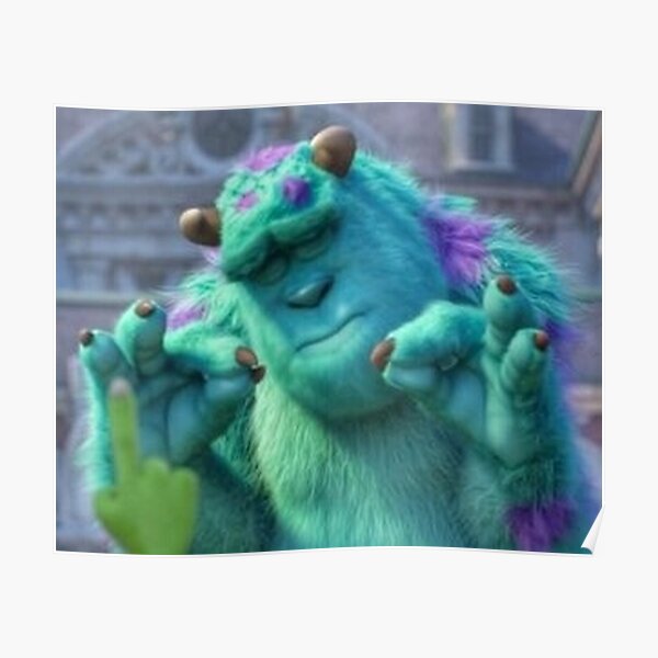 "James P. Sullivan" Poster by siewyuquan | Redbubble