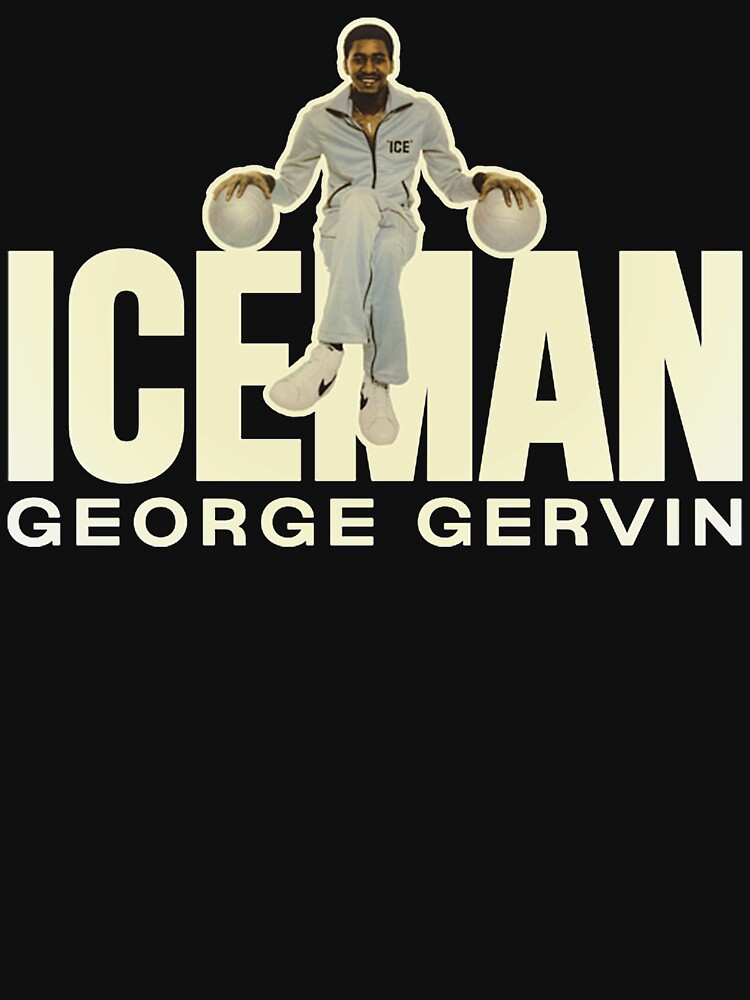 "Iceman George Gervin " Essential T-Shirt for Sale by Jodiebosi23 ...
