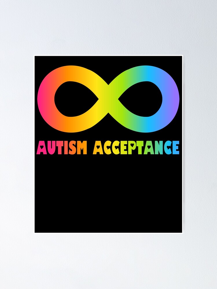 "Autism Infinity Symbol Autism Acceptance Autism Awareness Autism Month ...
