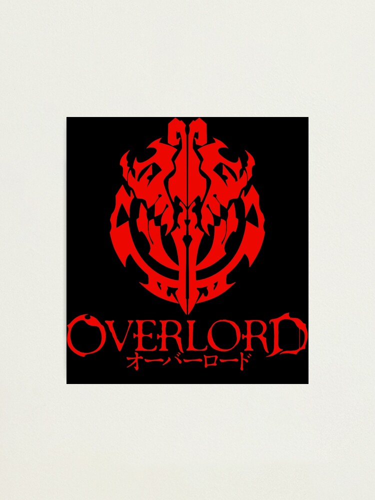 Lámina fotográfica «Símbolo rojo de Overlord» de MarrPeggy | Redbubble