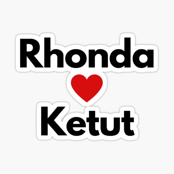 "Rhonda & Ketut" Sticker for Sale by Jajamon | Redbubble