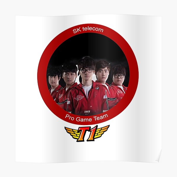 Skt T1 Posters | Redbubble