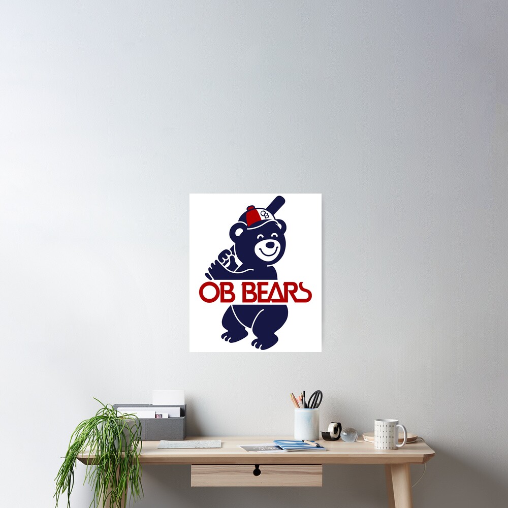 "RETRO OB BEAR" Poster by adamsda | Redbubble