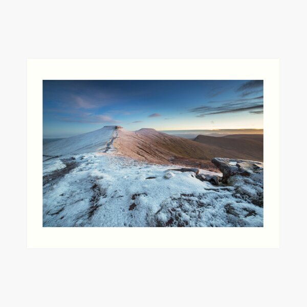"Corn Du, Pen y Fan and Cribyn, Brecon Beacons" Art Print by dasantillo ...