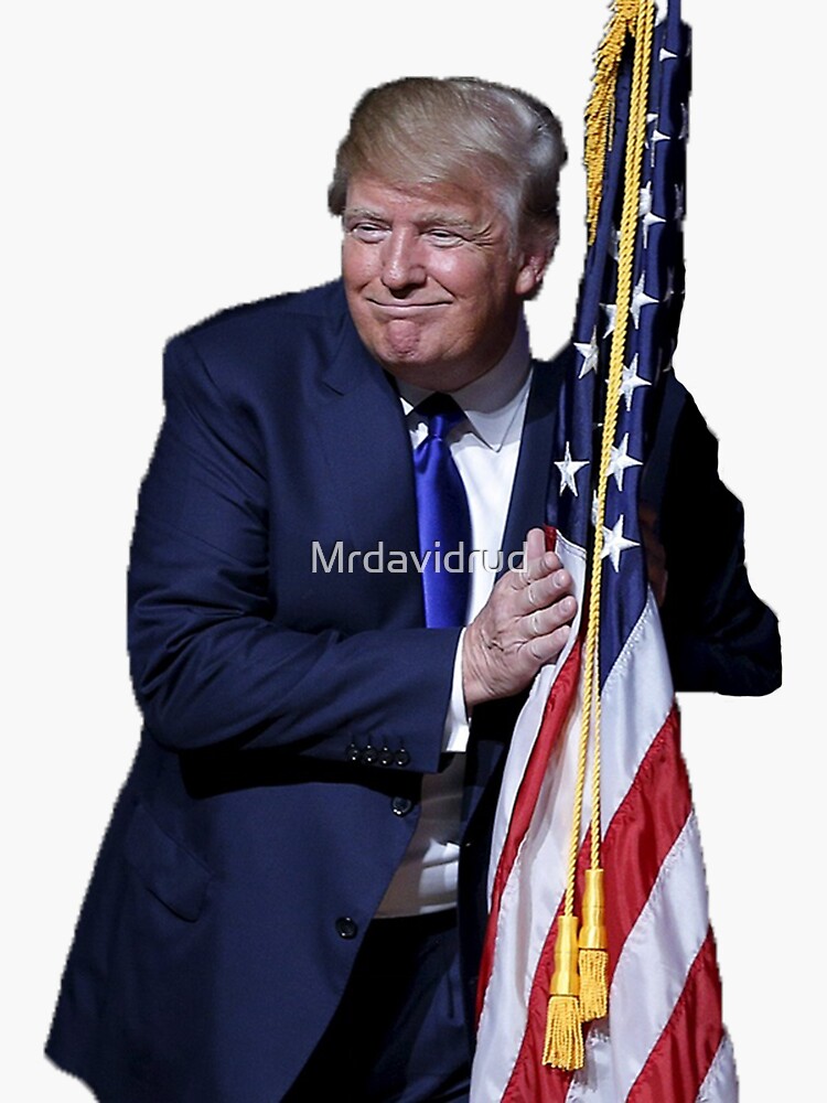 "America First" Sticker by Mrdavidrud | Redbubble