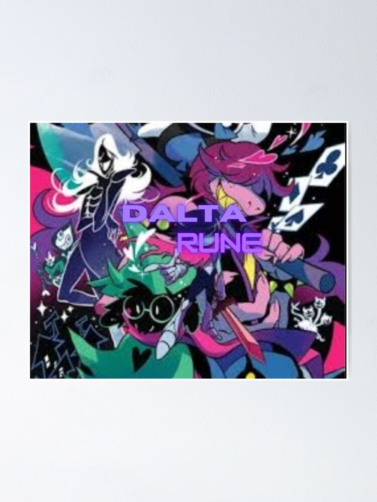 "Delta rune" Poster for Sale by DewChamathka-77 | Redbubble