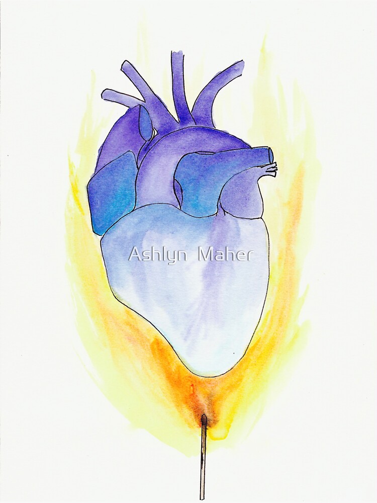 "Thawing a Frozen Heart" Sticker for Sale by AshlynJaneway | Redbubble