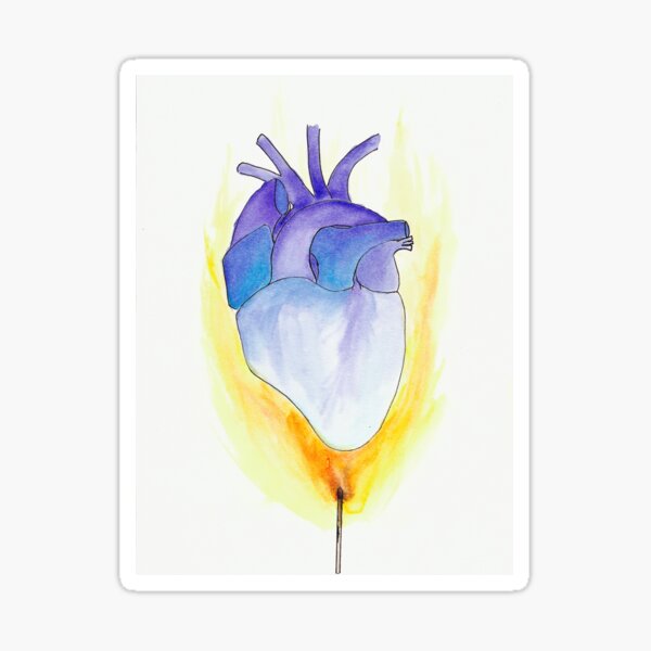 "Thawing a Frozen Heart" Sticker for Sale by AshlynJaneway | Redbubble
