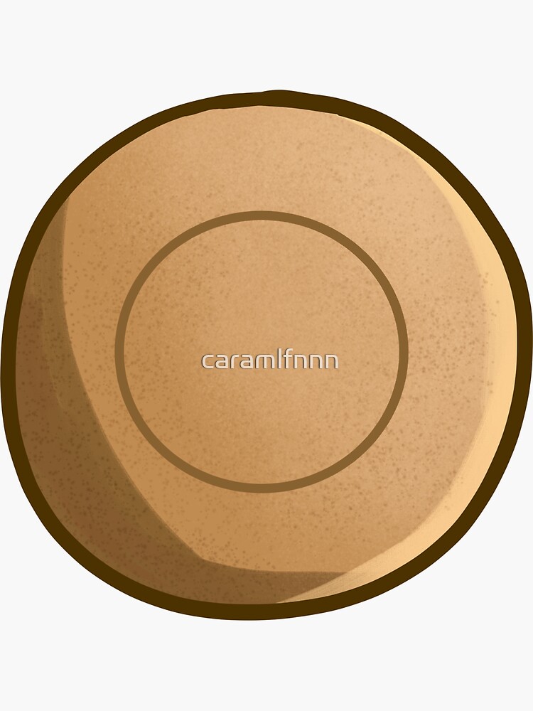 "Circle Squid Game Dalgona Cookie Honeycomb Needle Netflix " Sticker ...