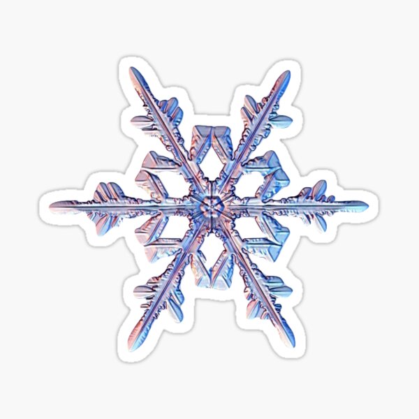 Snowflake Stickers | Redbubble