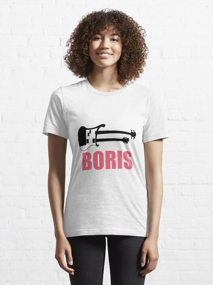 "Boris two-neck guitar" T-shirt by sausagerock | Redbubble
