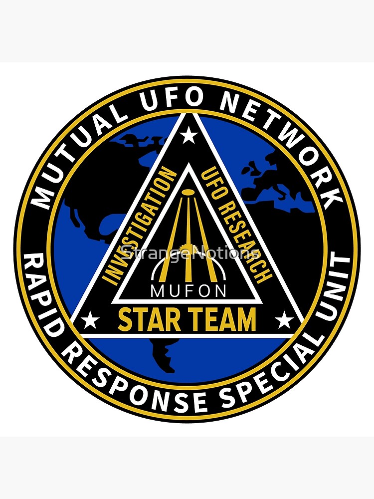 "MUFON (Mutual UFO Network) Rapid Response Special Unit Emblem" Poster ...