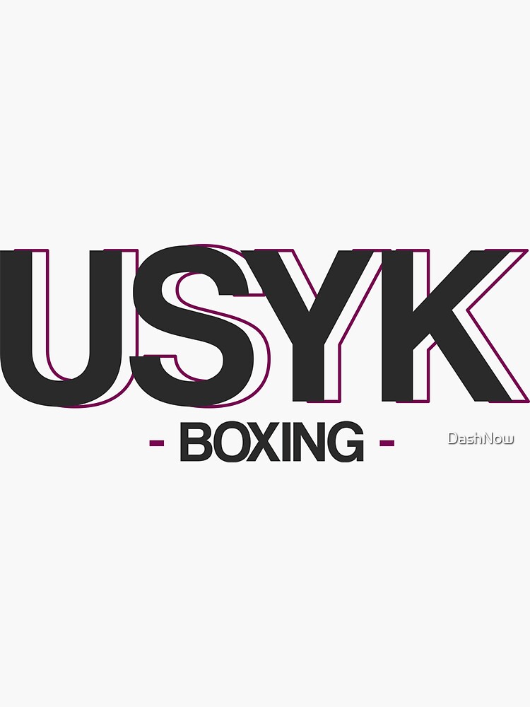 "USYK" Sticker for Sale by DashNow | Redbubble