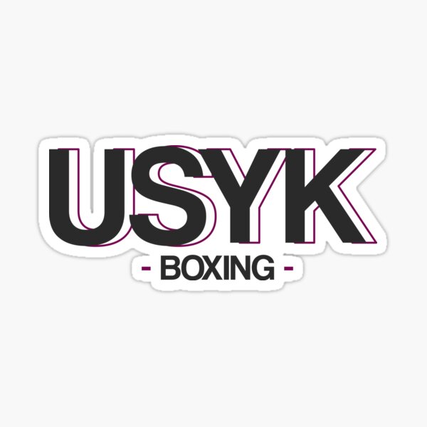"USYK" Sticker for Sale by DashNow | Redbubble