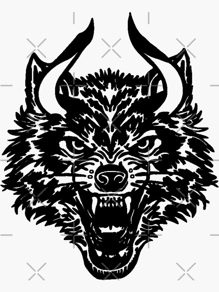 "Pack of devils" Sticker for Sale by dani-peterson | Redbubble