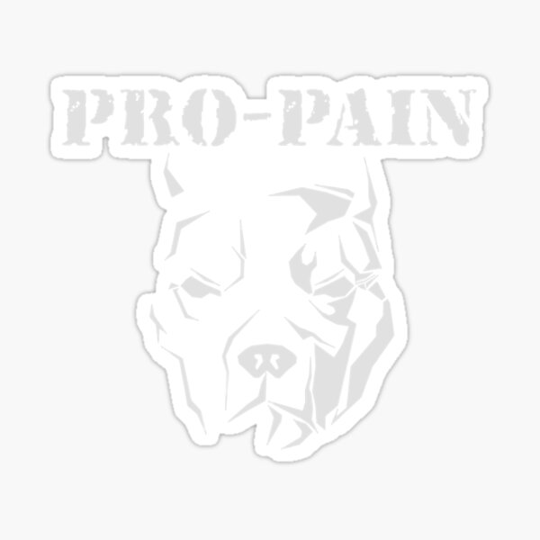 "pro- pain 2 Classic" Sticker by LindaMarie01 | Redbubble