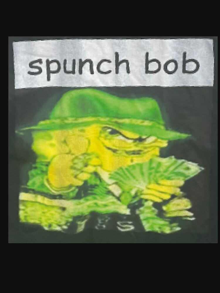 "Spunch Bob Official T-Shirt" T-shirt for Sale by aminenni | Redbubble ...