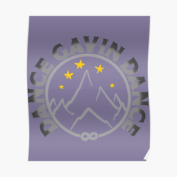 "Dance Gavin Album Logo " Poster for Sale by VintageMusicM | Redbubble