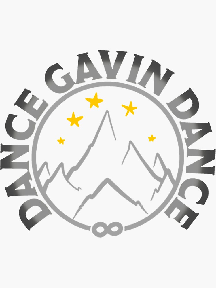 "Dance Gavin Album Logo " Sticker for Sale by VintageMusicM | Redbubble