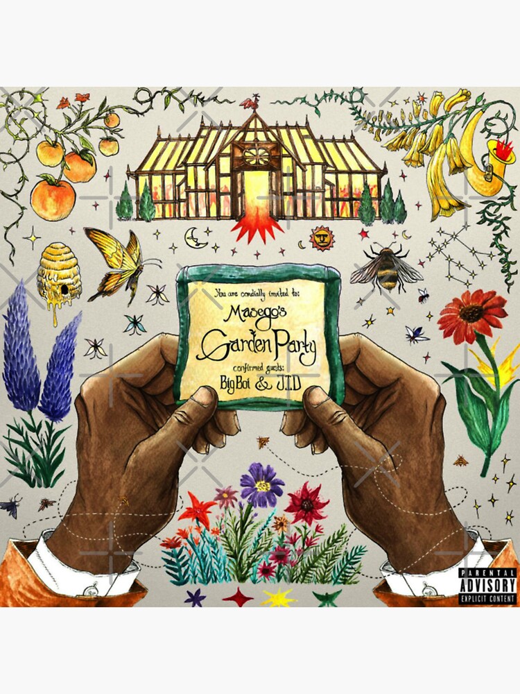 "Masego, Garden Party" Sticker for Sale by johnson-g98 | Redbubble