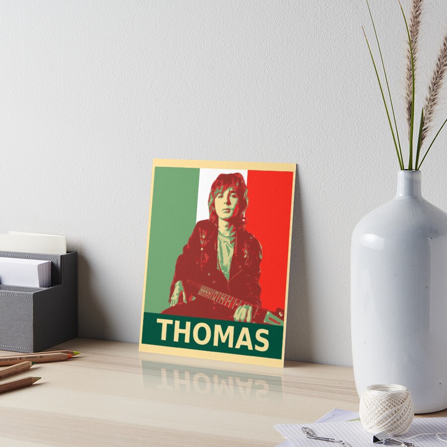 "Thomas Raggi, Italy flag, Maneskin" Art Board Print by artist-di-b ...