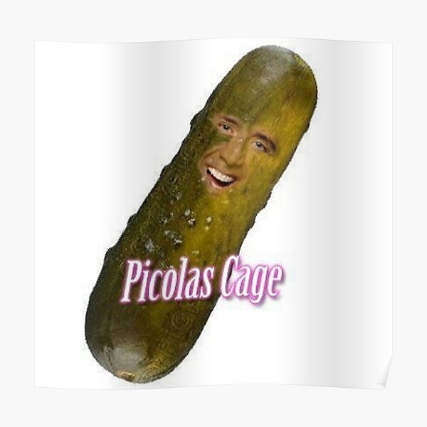 Pickle Meme Posters | Redbubble