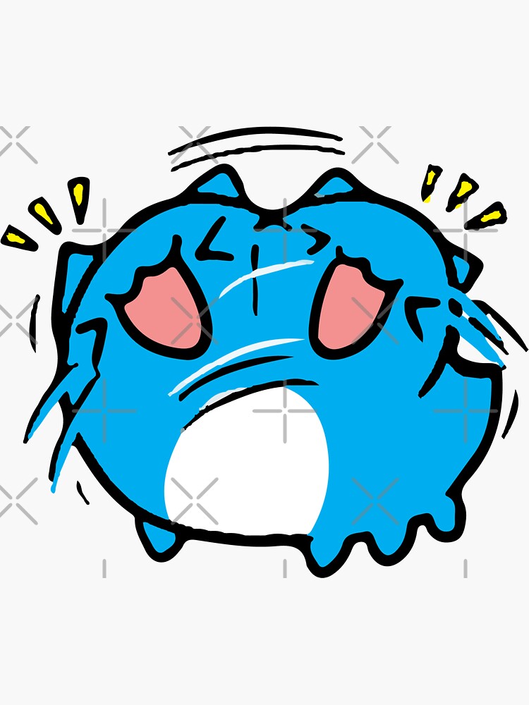 "Happy Bugcat Capoo Cartoon" Sticker for Sale by Design-world11 | Redbubble