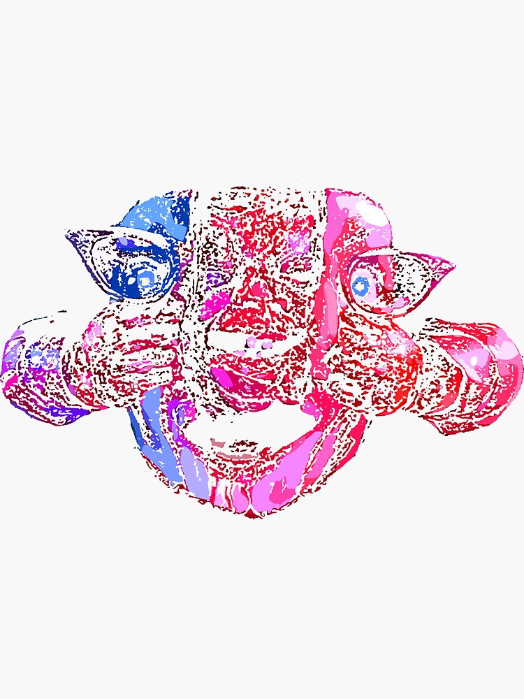 "dead alive" Sticker for Sale by I-got-red-on-me | Redbubble