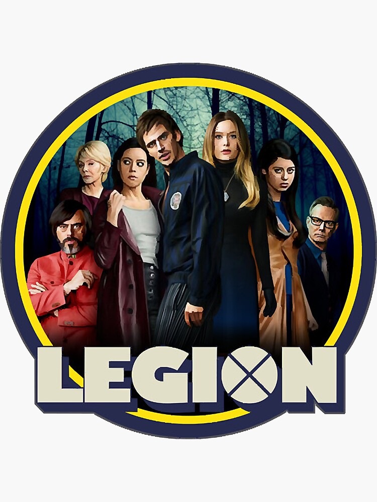 "Legion " Sticker for Sale by Ifeanyichukw | Redbubble