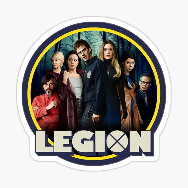 "Legion " Sticker for Sale by Ifeanyichukw | Redbubble