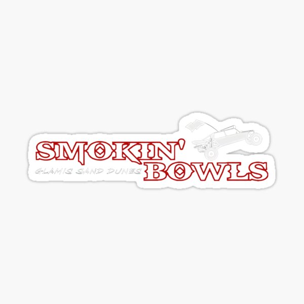 "Glamis Smokin Bowls" Sticker for Sale by TravisRDe | Redbubble
