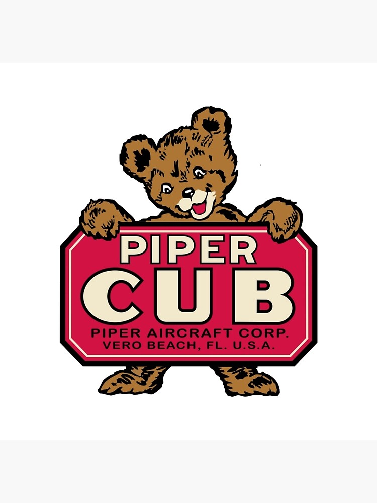 "Piper Cub - Merchandise" Poster for Sale by FairLakesSHOP | Redbubble