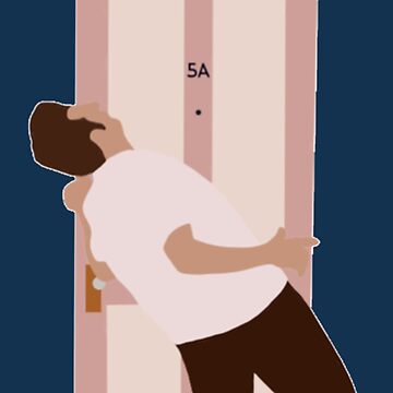 "Kramer " Sticker for Sale by lacticproblems | Redbubble