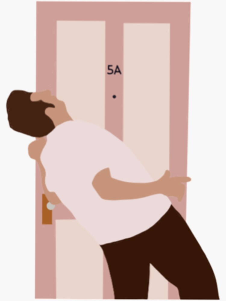 "Kramer " Sticker for Sale by lacticproblems | Redbubble