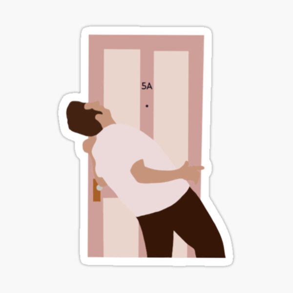 "Kramer " Sticker for Sale by lacticproblems | Redbubble