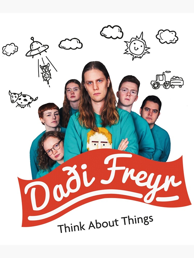 "Dai Freyr Think About Things" Poster by JurrienTimber | Redbubble