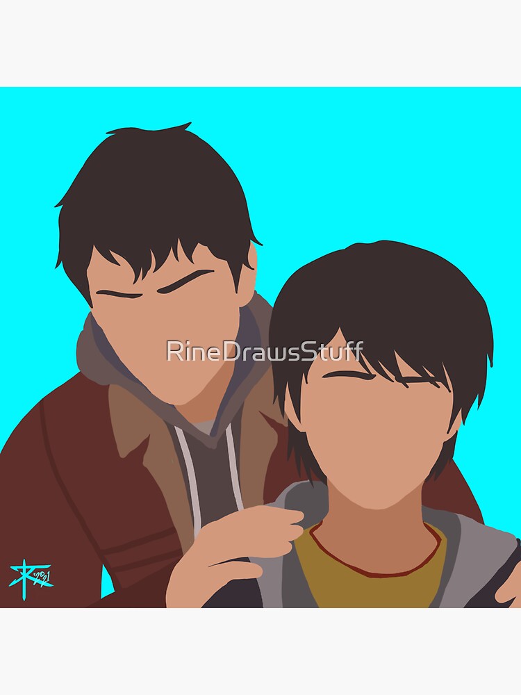 "Sean and Daniel Diaz Minimalist" Sticker for Sale by RineDrawsStuff ...