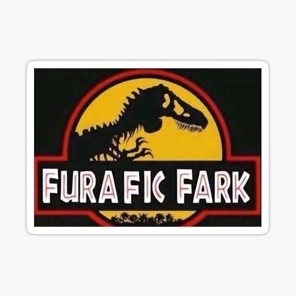 "Furafic Fark" Sticker for Sale by Jenniferultz | Redbubble