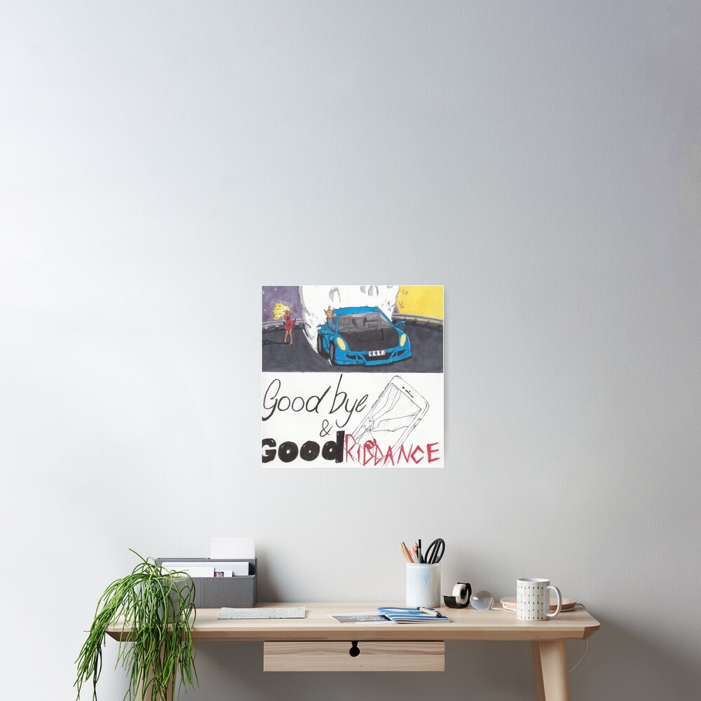 "Juice WRLD -Good bye & Good Riddance" Poster for Sale by blandina-ts ...