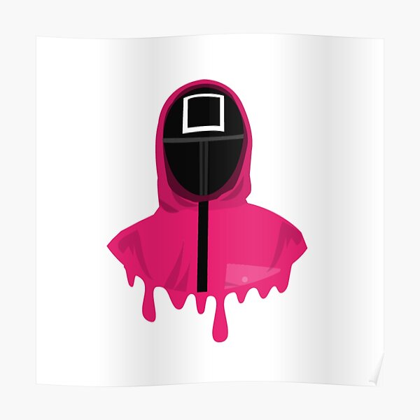 Square Mask Poster By Utkutim Redbubble