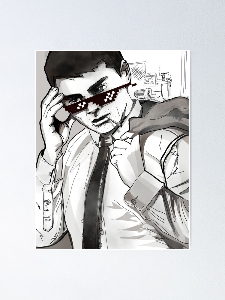 "Ben Shapiro Thug Life #50" Poster for Sale by thuglifeshapiro | Redbubble