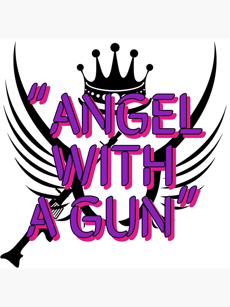 "Angel With A Gun" Poster for Sale by Freexpress | Redbubble