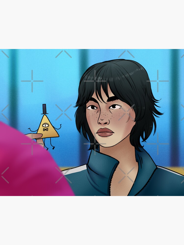 "Bill Cipher Game" Sticker for Sale by feannaart | Redbubble