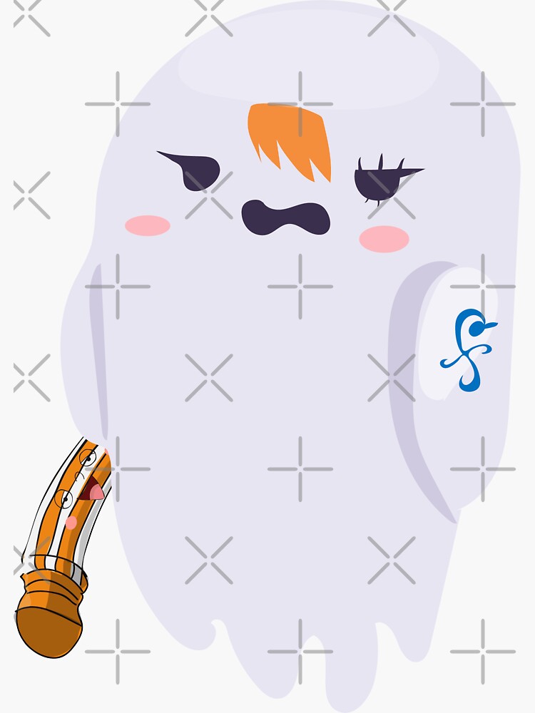 "Ghost of Nami Kawaii Ghost One Piece" Sticker for Sale by a7mad5aif ...