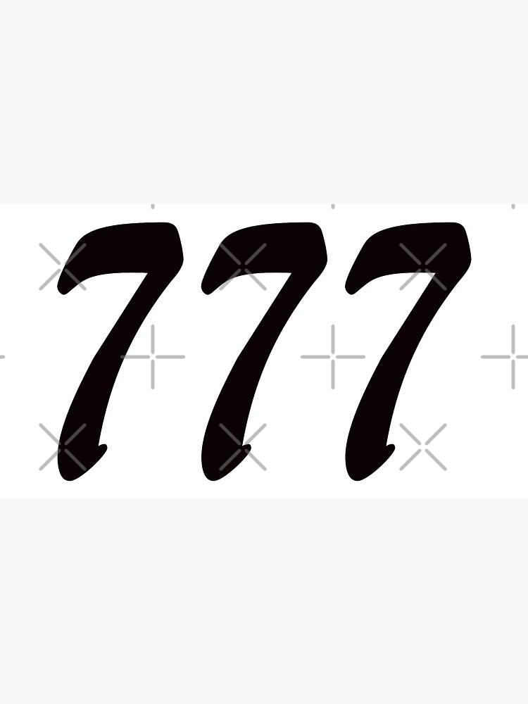 Gorro de pescador «Número de ángel 777, camiseta 777, número espiritual ...