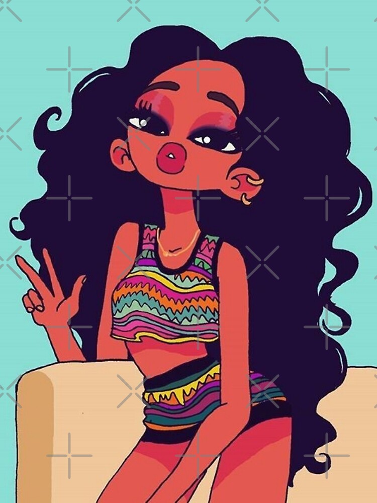 " Meme beautiful black afro girl colorful african" Poster by nataliana ...