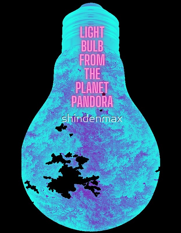 " Art design, light bulb from the planet Pandora," Avatar"" by ...