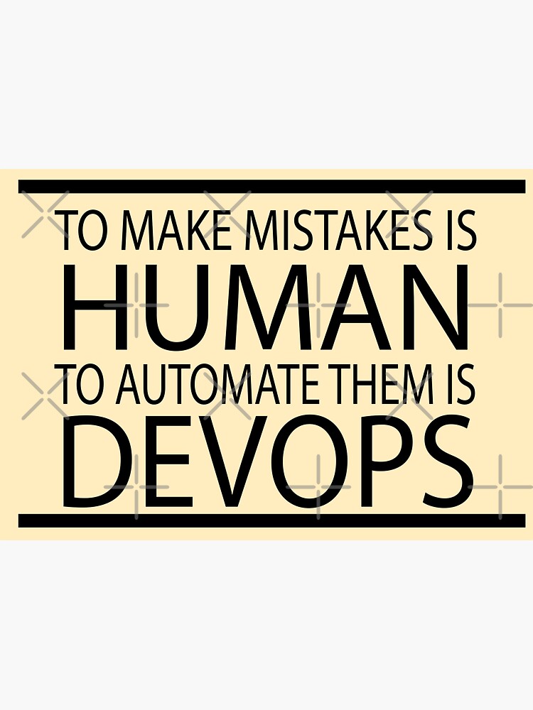 "DevOps Woman DevOps Man Techie - IT Nerd" Sticker for Sale by IrinchiDE | Redbubble