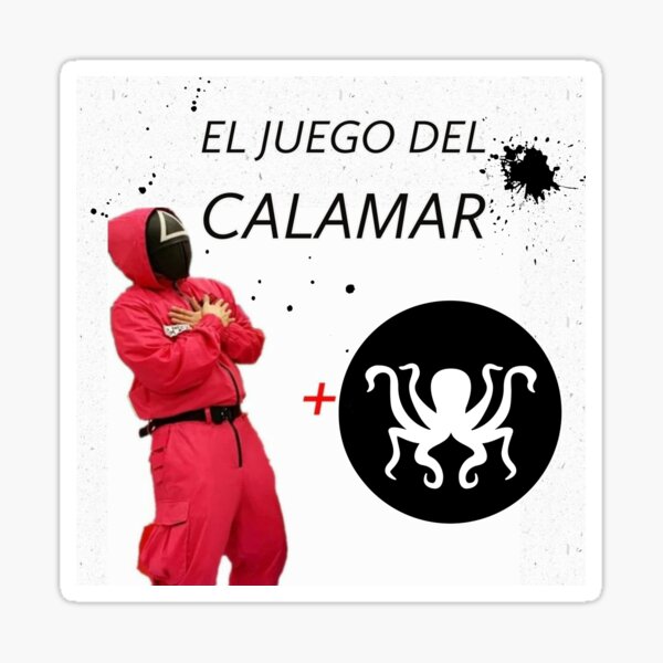"The Squid Game" Sticker for Sale by Miligodoy | Redbubble