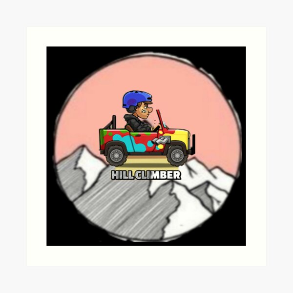 "Hill Climb Racing" Art Print for Sale by Haaafid | Redbubble